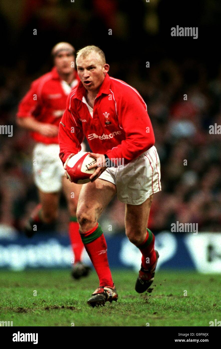 Rugby Union - Friendly - Wales v South Africa. Neil Jenkins, Wales ...