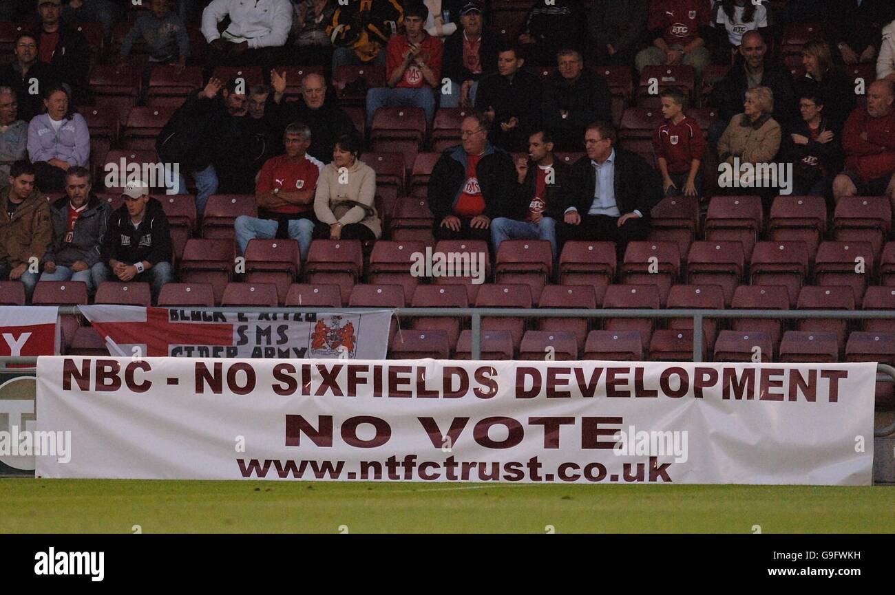 Soccer - Coca-Cola Football League One - Northampton Town v Bristol ...