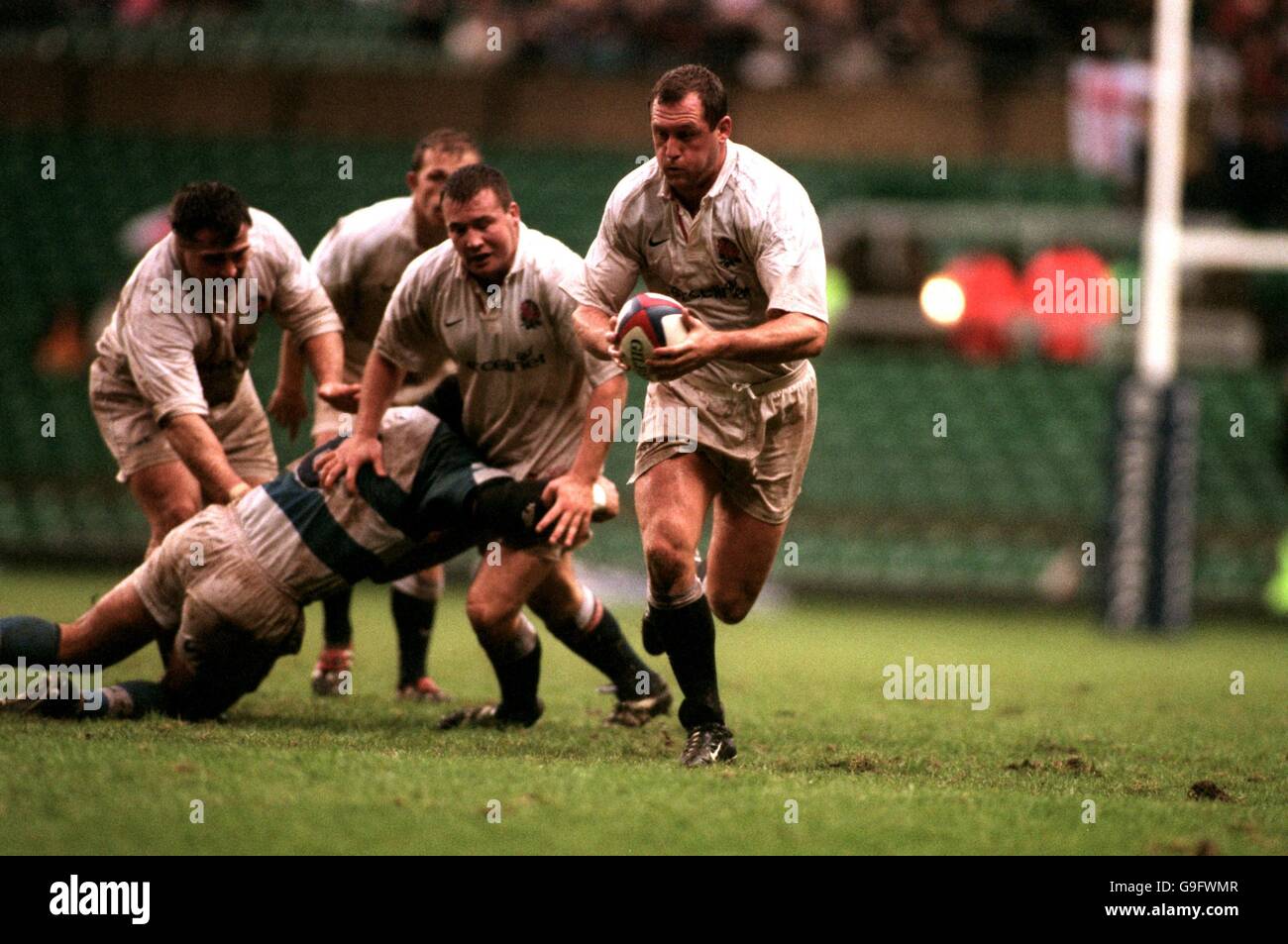 Rugby Union - Friendly - England v Argentina. England's Richard Hill ...