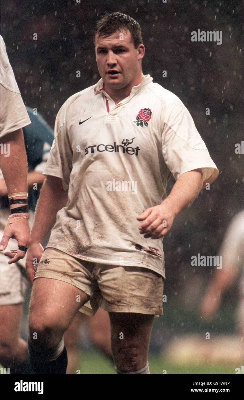 Rugby Union - Friendly - England v Argentina. Mark Regan, England Stock ...