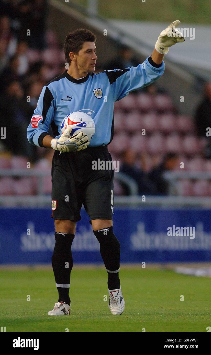 Bristol city goalkeeper adriano basso hi-res stock photography and ...