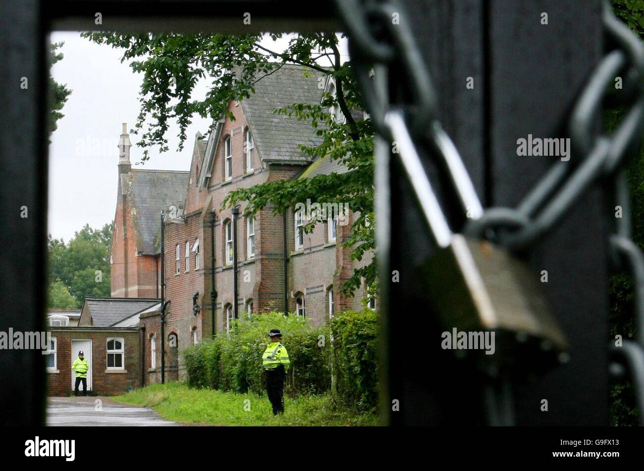 Police 'terror' raids Stock Photo - Alamy