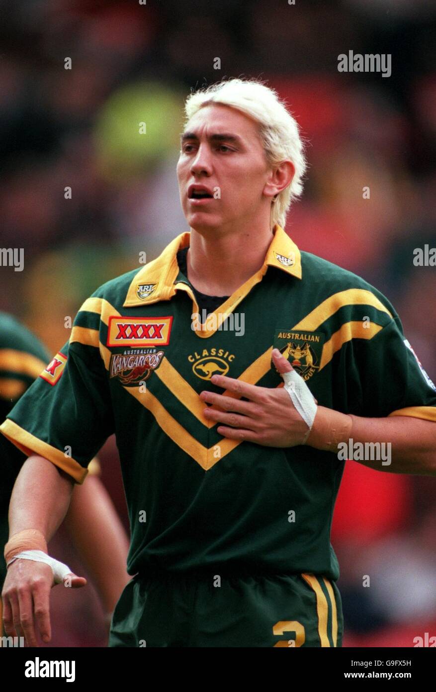 Rugby League - 2000 World Cup - Final - Australia v New Zealand Stock ...