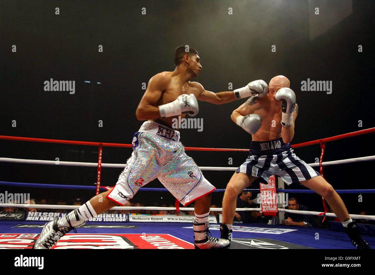Boxing - Bolton Arena Stock Photo - Alamy