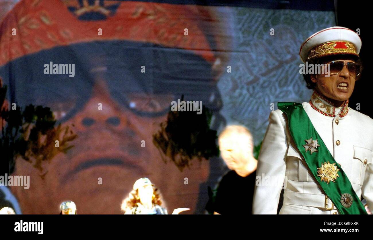 Gaddafi the Musical Stock Photo - Alamy