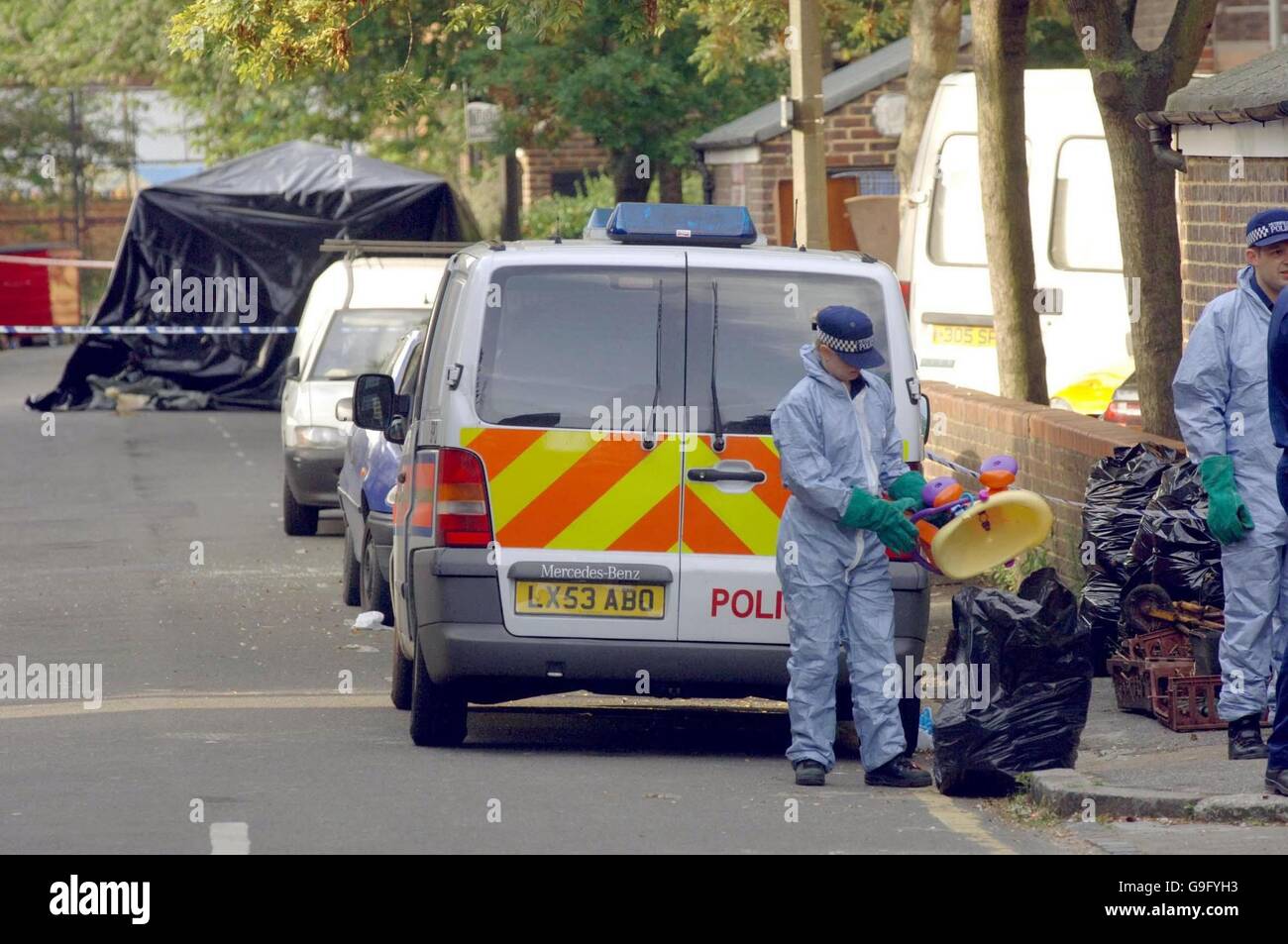 fatal stabbing of woman in Vauxhall Stock Photo - Alamy