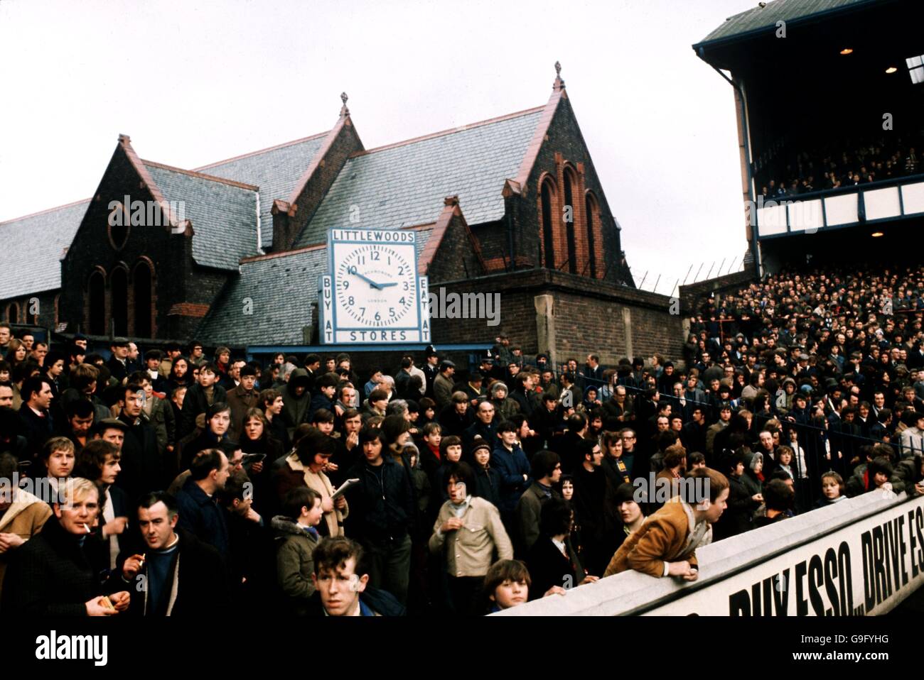 A view of the Church of St Luke the Evangelist, which sits in the ...