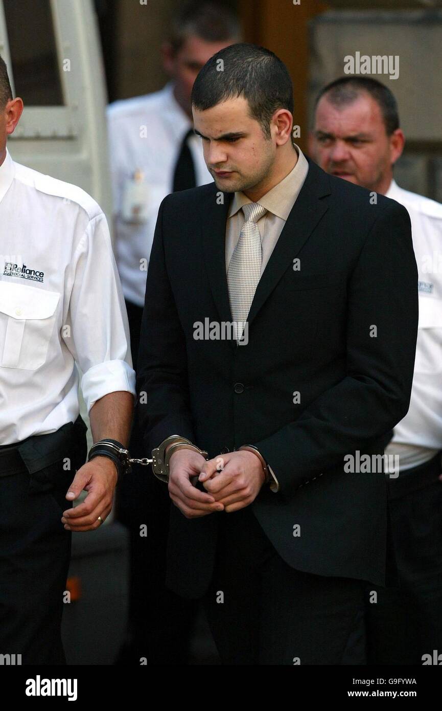 Departs after the trial at the high court hi-res stock photography and ...