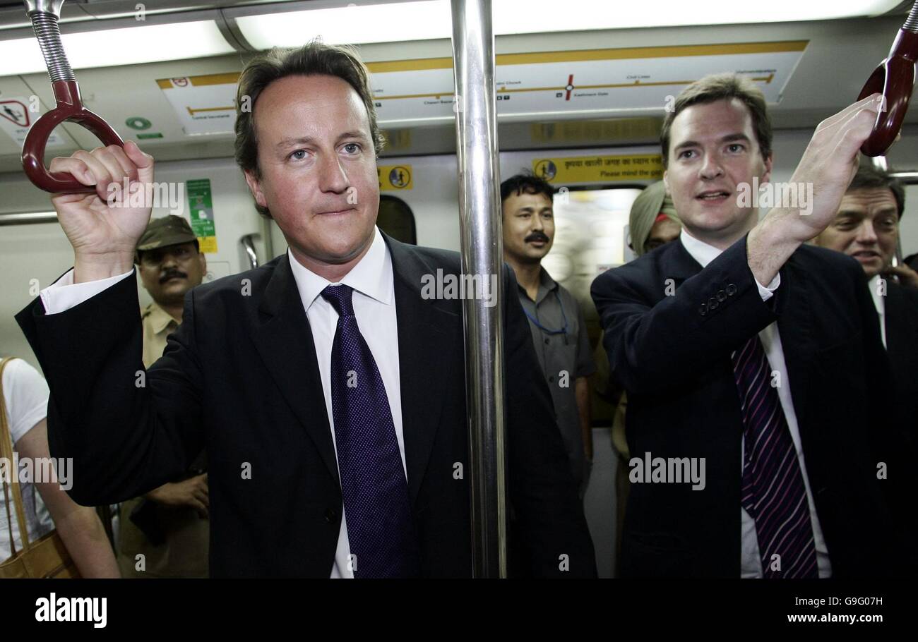 David Cameron on India visit Stock Photo - Alamy