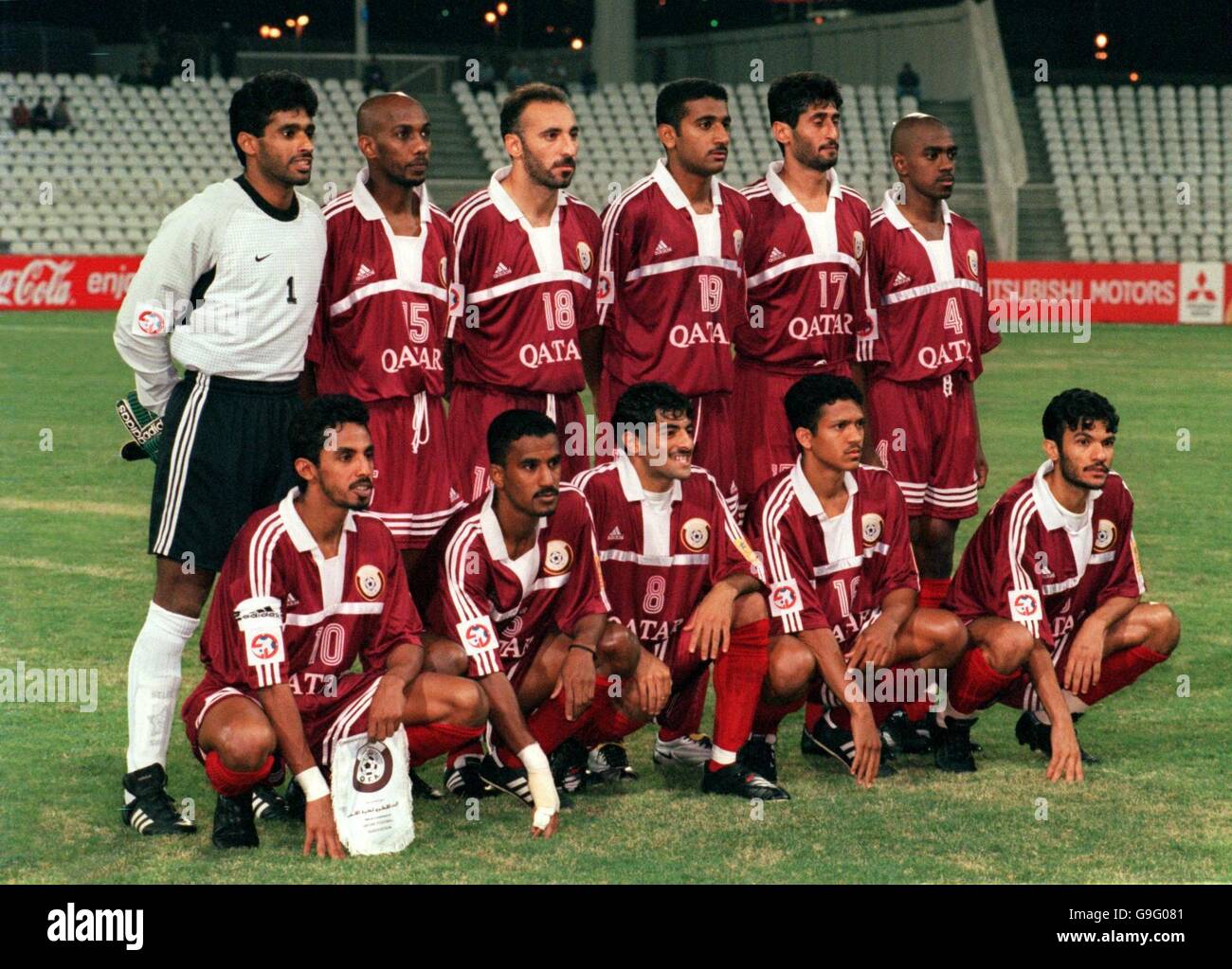 Soccer asian cup 2000 group c saudi arabia v qatar hi-res stock ...