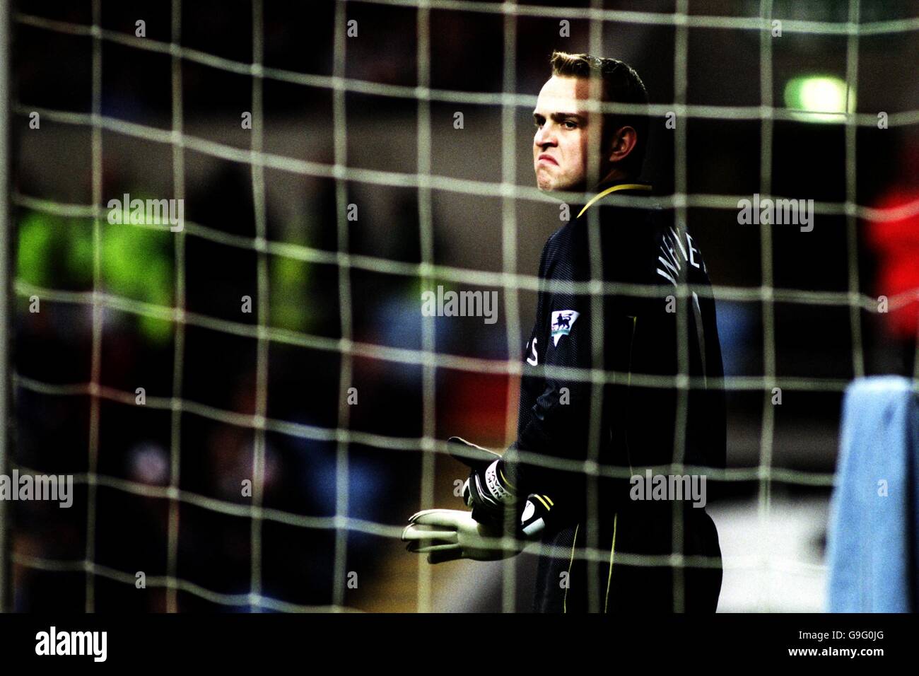 Manchester city goalkeeper nicky weaver hi-res stock photography and ...