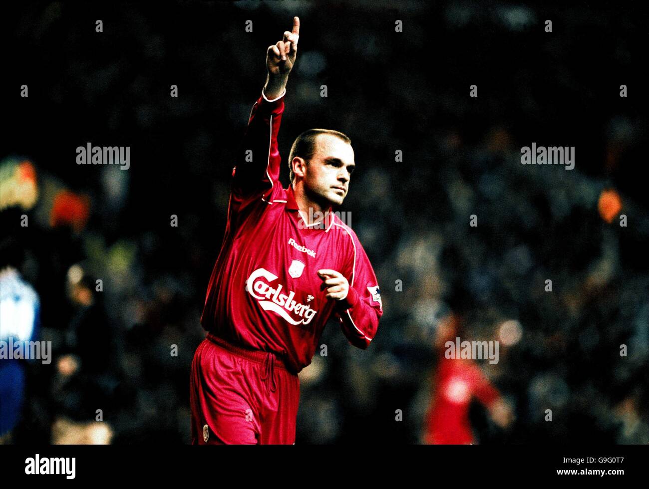 Danny murphy liverpool celebrates hi-res stock photography and images ...