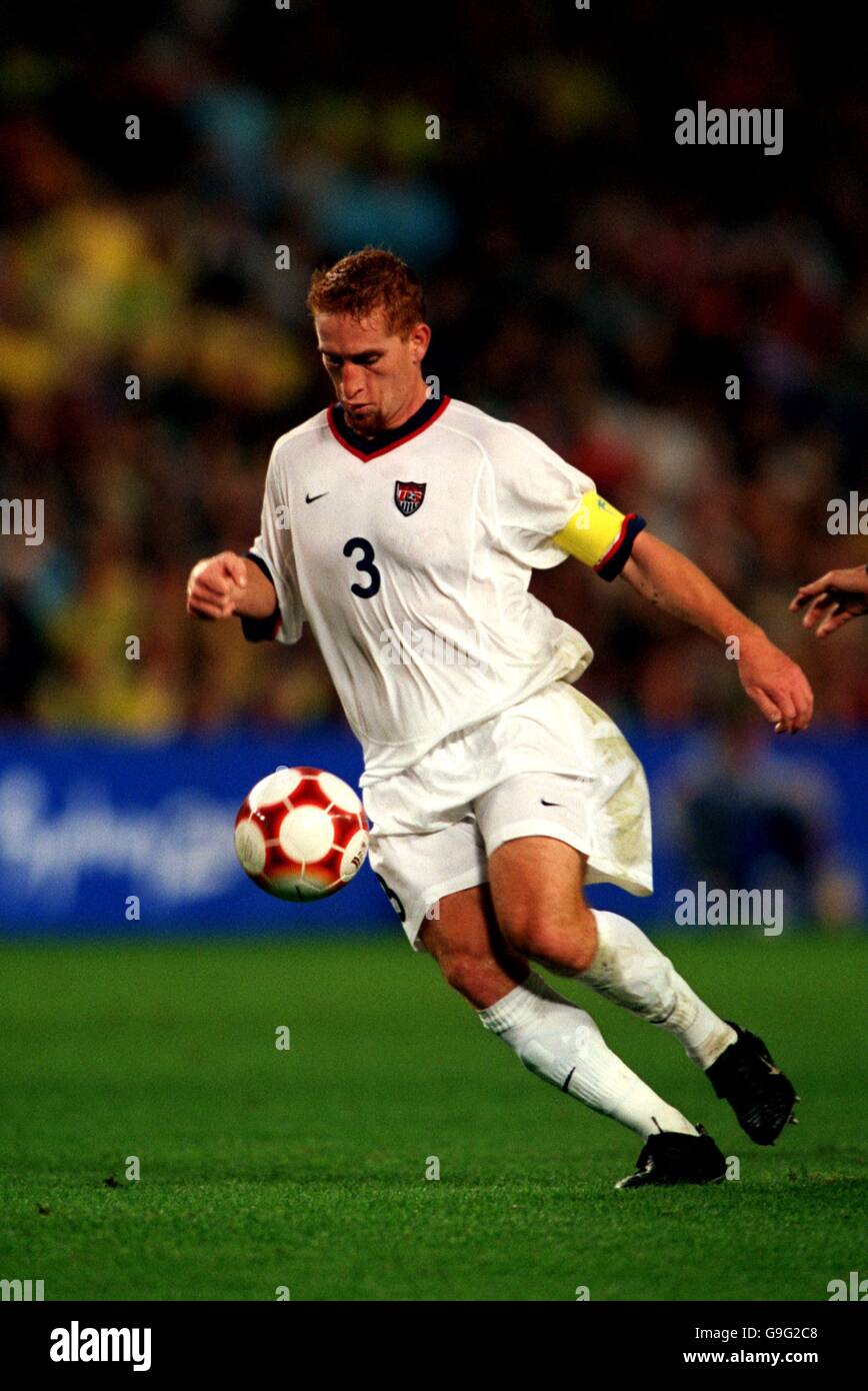 Sydney 2000 Olympic Games - Soccer - Semi Final - Spain v USA Stock ...