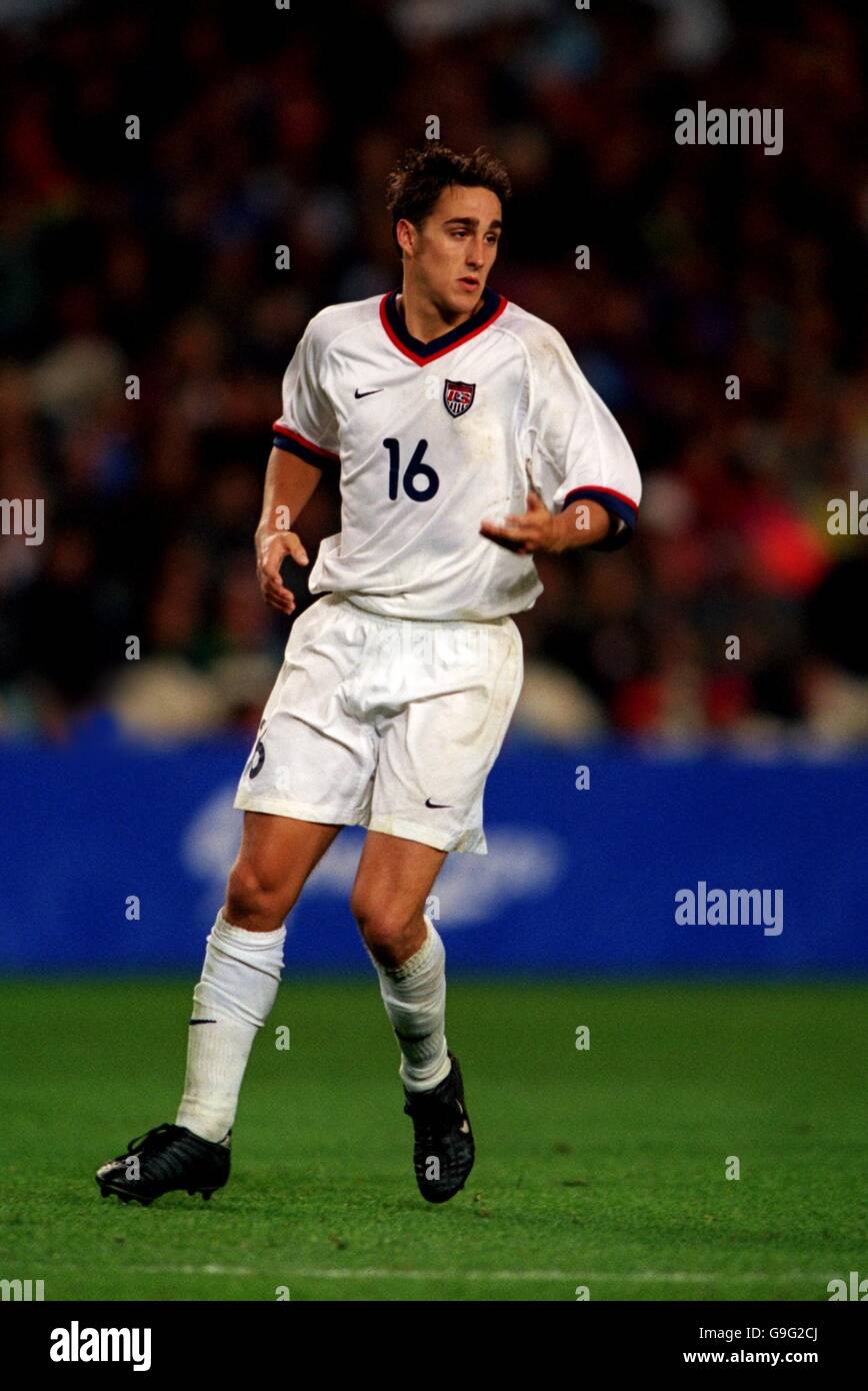 Sydney 2000 Olympic Games - Soccer - Semi Final - Spain v USA Stock ...