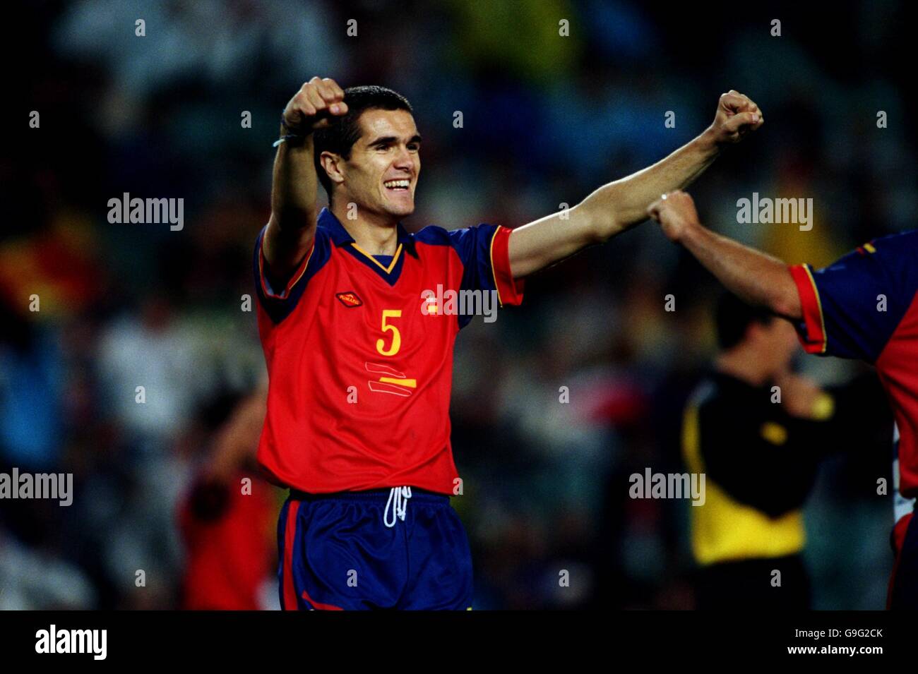 Sydney 2000 Olympic Games - Soccer - Semi Final - Spain v USA Stock ...