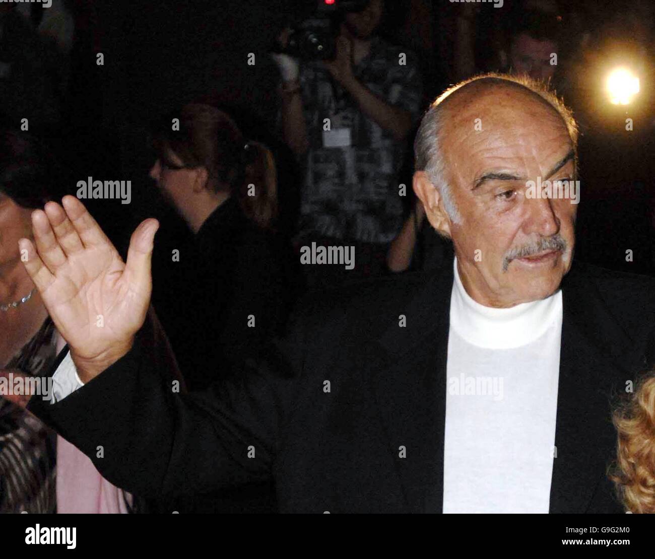 Sir Sean Connery arrives at the National Gallery for a party to help ...