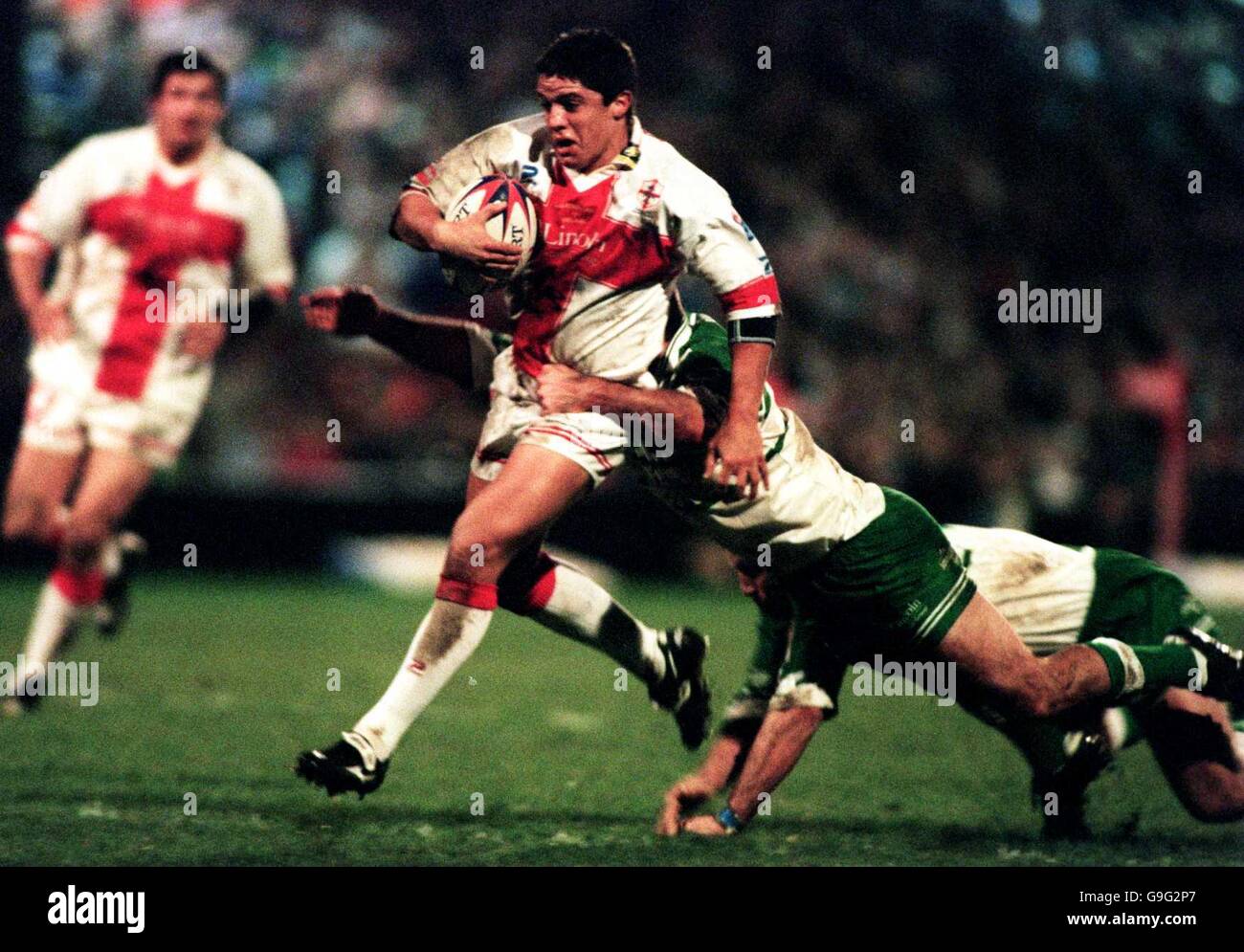 Rugby league 2000 world cup quarter final ireland v england hi-res ...