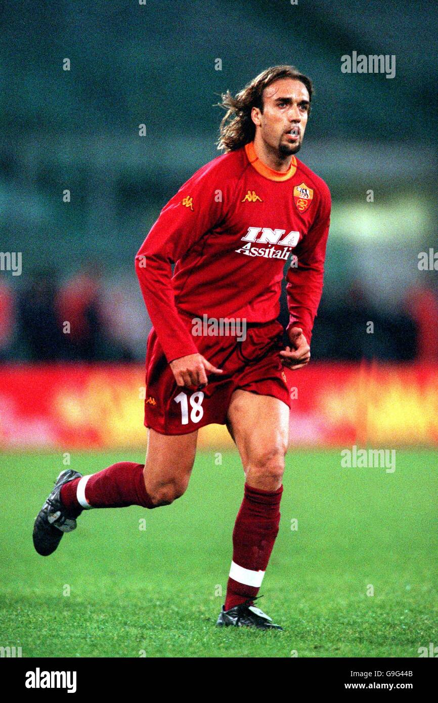 Soccer - UEFA Cup - Second Round Second Leg - Roma v Boavista. Gabriel ...