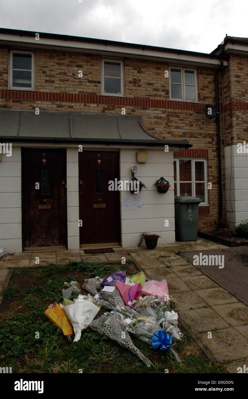 Young father shot dead Stock Photo - Alamy