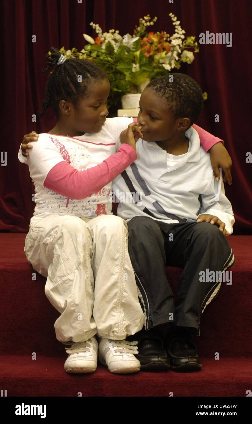 Six year old twins paula peter imafidon hearing gcse examination ...