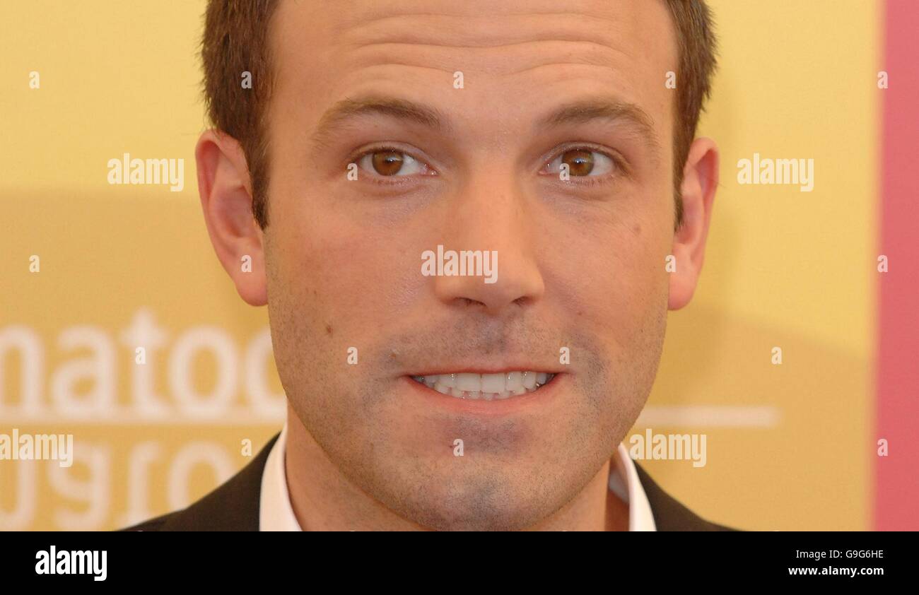 Ben Affleck at a photocall for his new film Hollywoodland at the ...