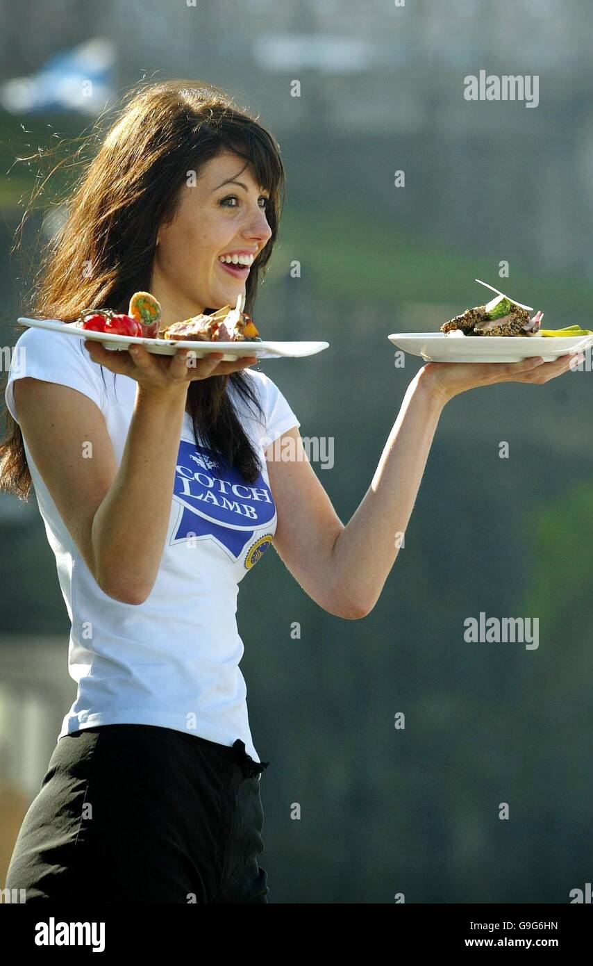 Scottish Lamb advertising campaign launch Stock Photo - Alamy