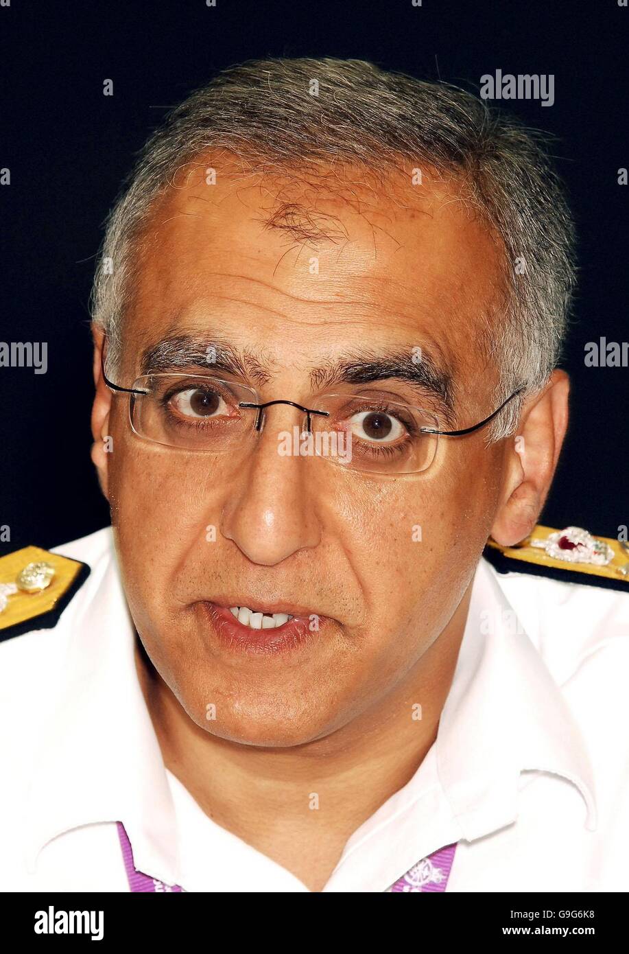 Amjad Hussain, Britain's highest ranking Muslim naval officer, at the ...