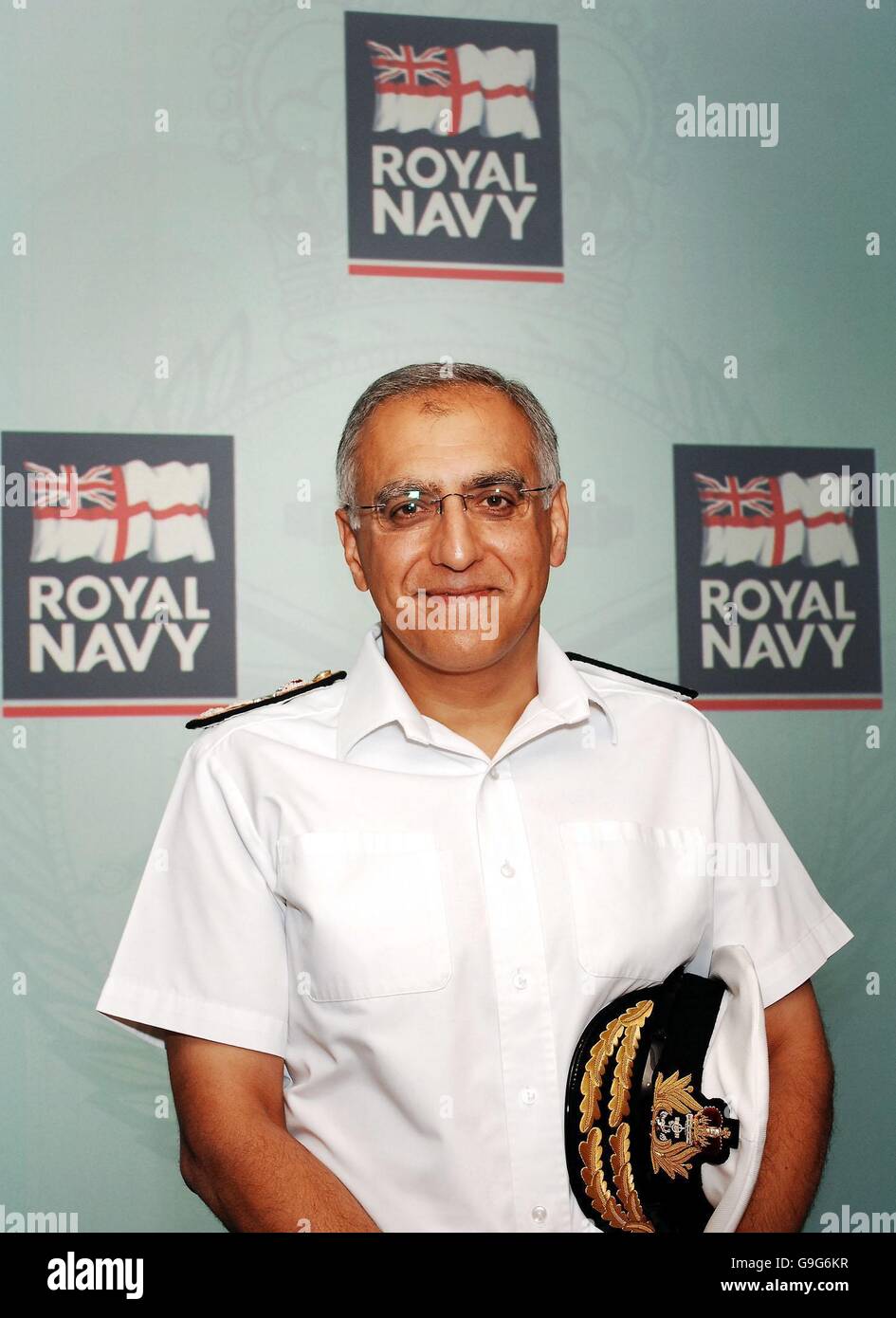 Muslim naval officer promoted to rear admiral Stock Photo - Alamy