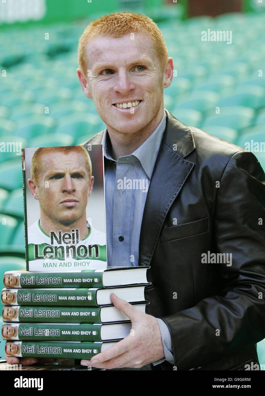 Soccer - Neil Lennon Autobiography Launch - Glasgow Stock Photo - Alamy