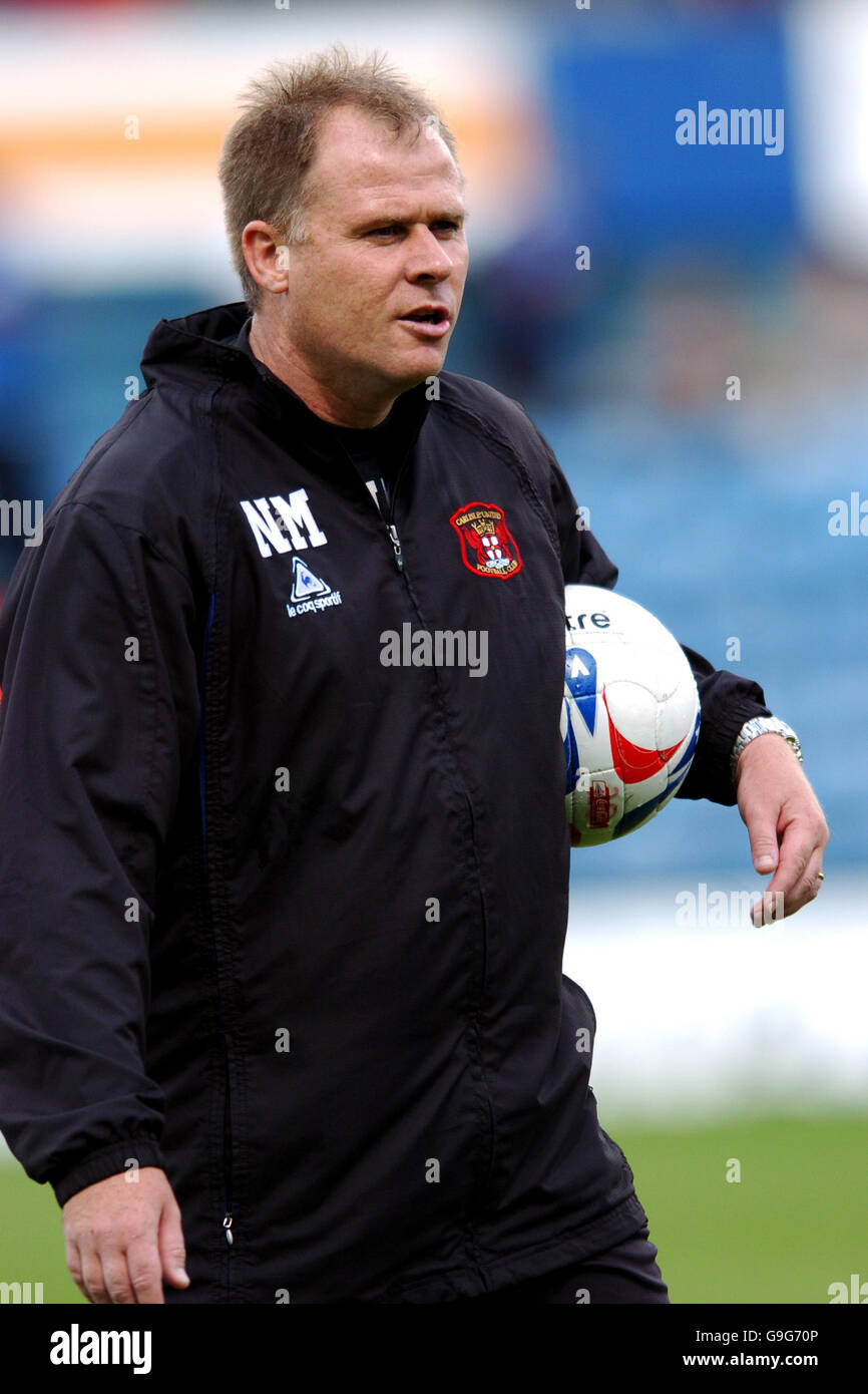 Carlisle uniteds manager neil mcdonald hi-res stock photography and ...