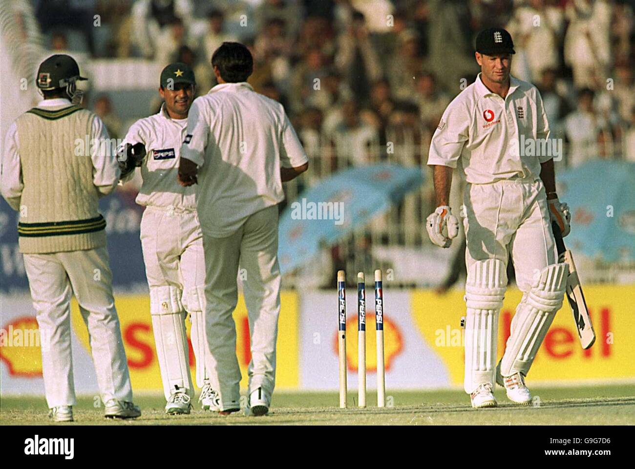Cricket - Second Test - Pakistan v England - Day Five Stock Photo - Alamy