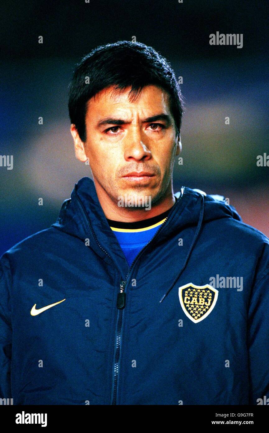 Soccer - Toyota Cup - Real Madrid v Boca Juniors. Jose Basualdo, Boca ...