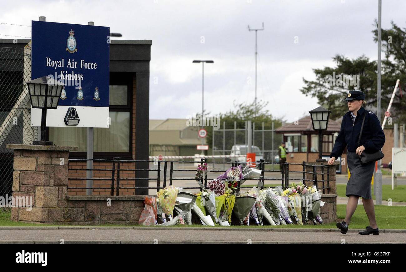 Raf kinloss air base hi-res stock photography and images - Alamy