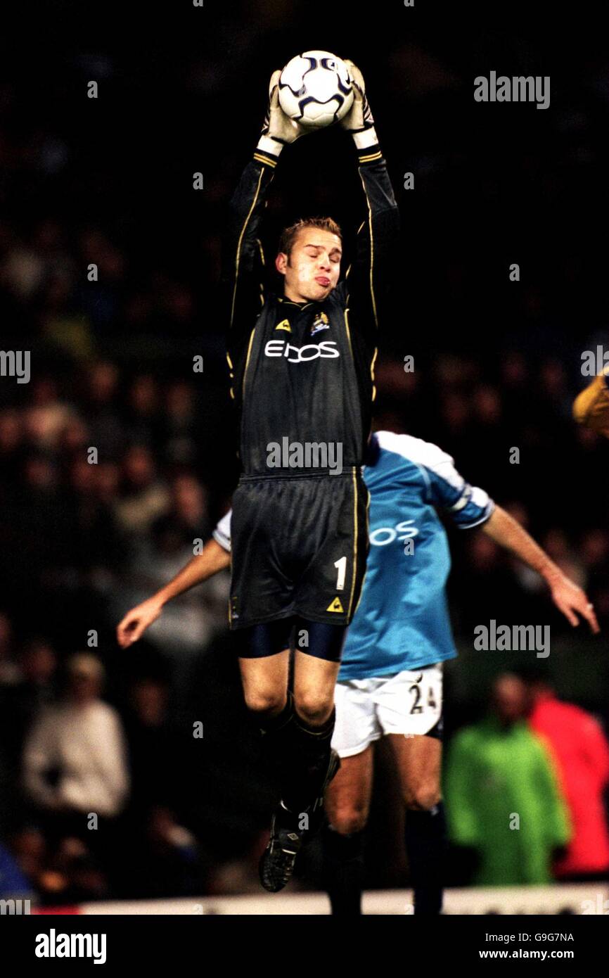 Manchester city goalkeeper nicky weaver hi-res stock photography and ...