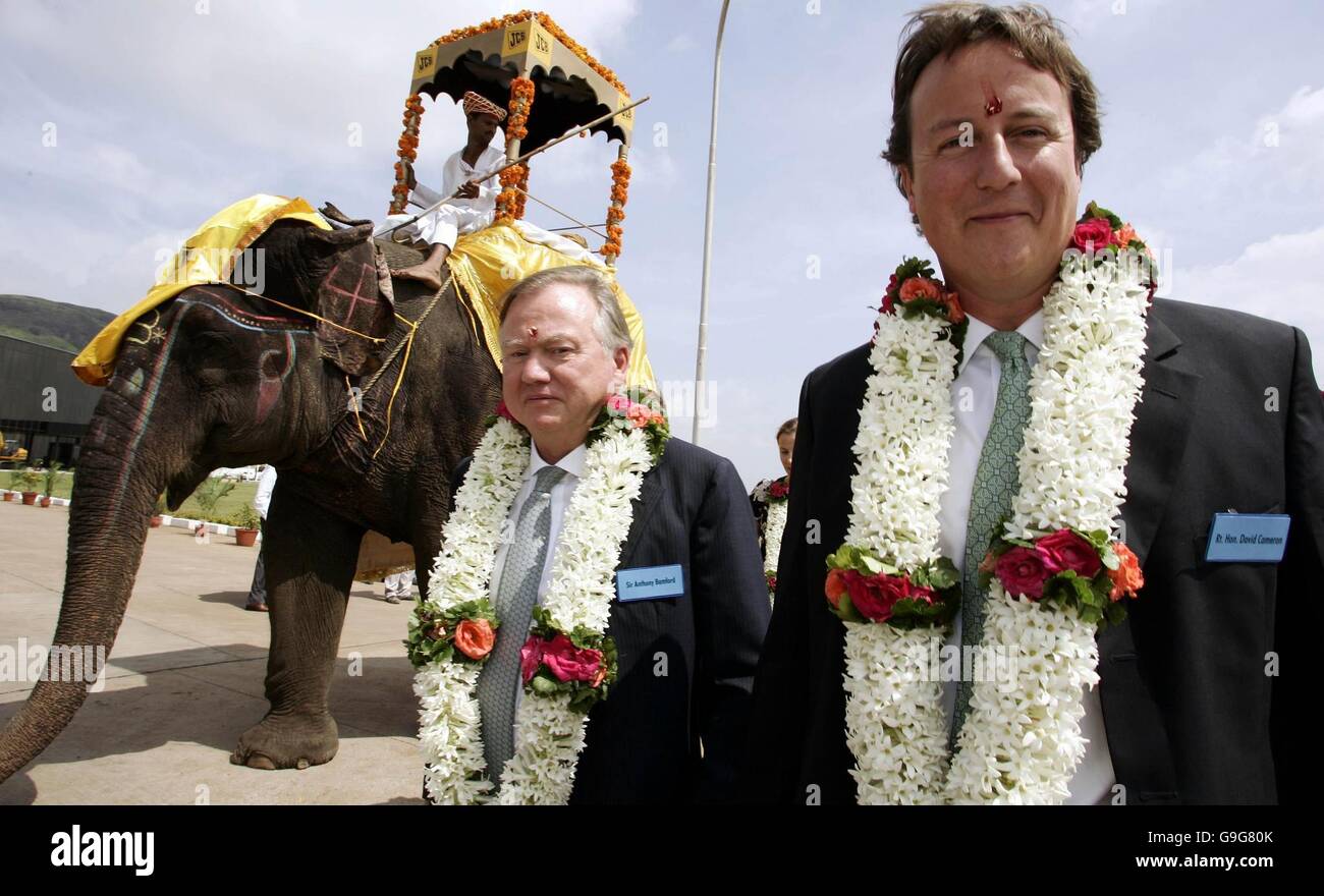 David Cameron on India visit Stock Photo - Alamy