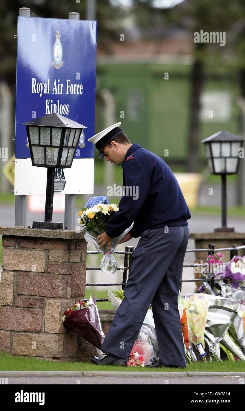 Leaving Raf Kinloss High Resolution Stock Photography and Images - Alamy
