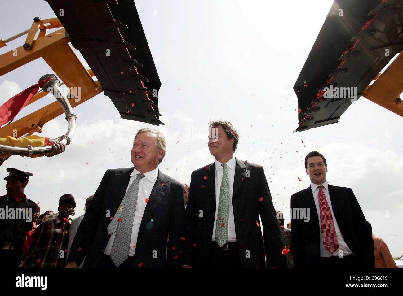 David Cameron on India visit Stock Photo - Alamy