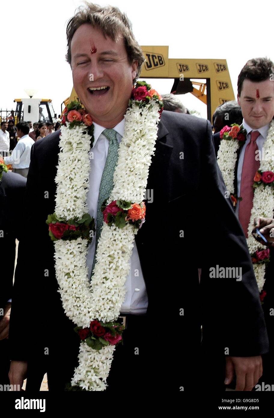 David Cameron on India visit Stock Photo - Alamy