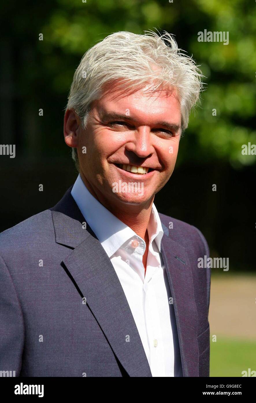 This Morning presenter Phillip Schofield arriving at the wedding of ...