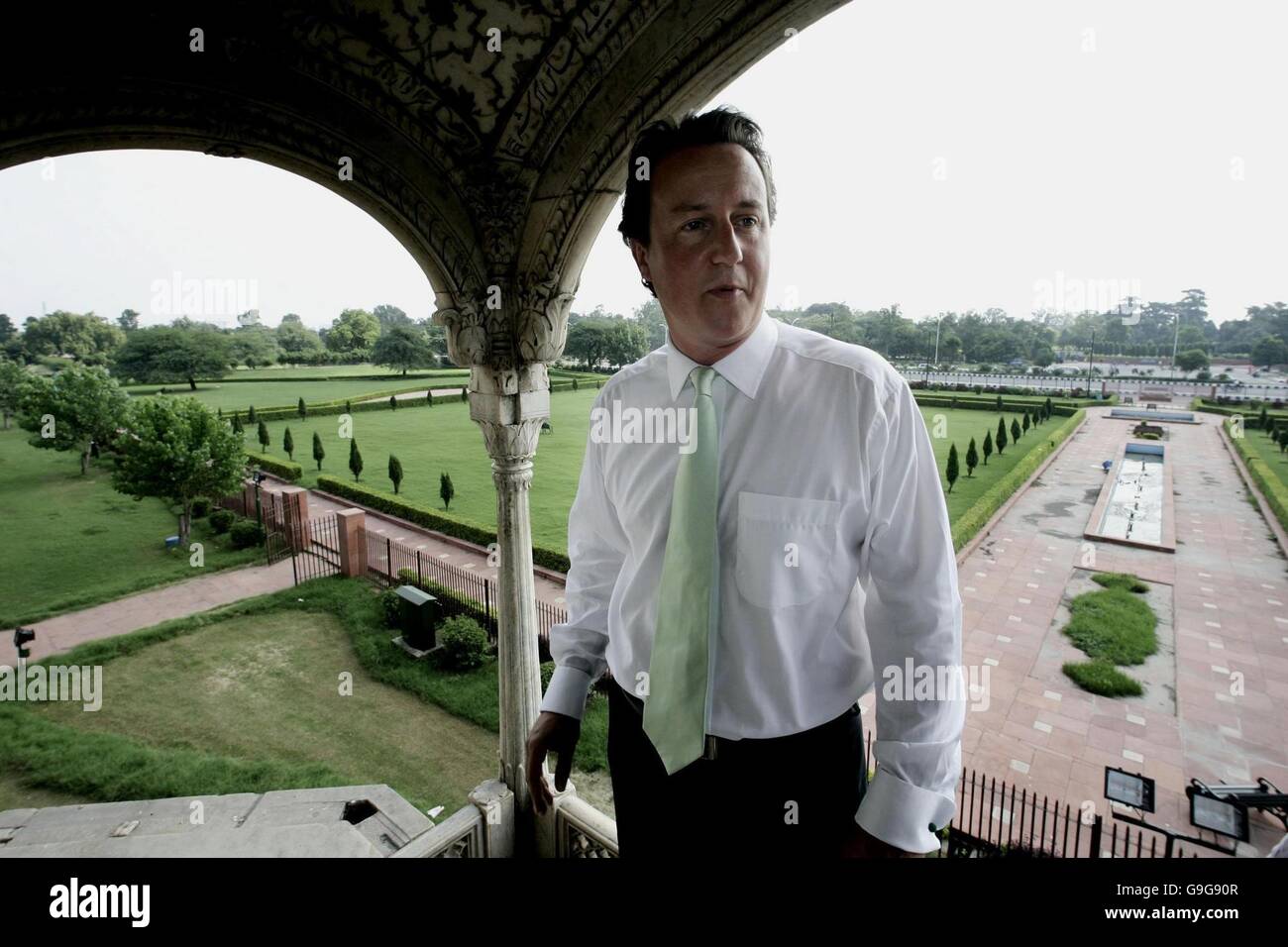 David Cameron on India visit Stock Photo - Alamy