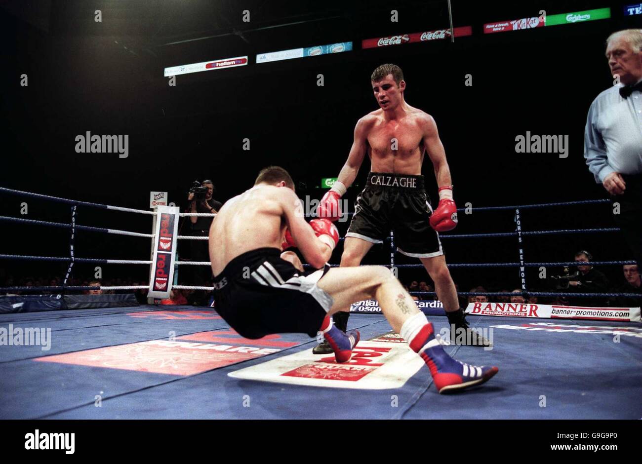 Boxing - WBO Super-Middleweight Championship - Joe Calzaghe v Richie ...