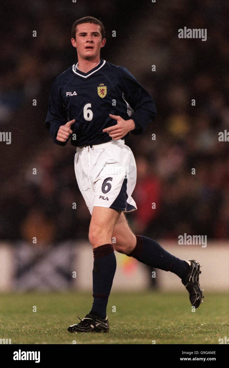 Soccer - Friendly - Scotland v Australia. Barry Ferguson, Scotland ...