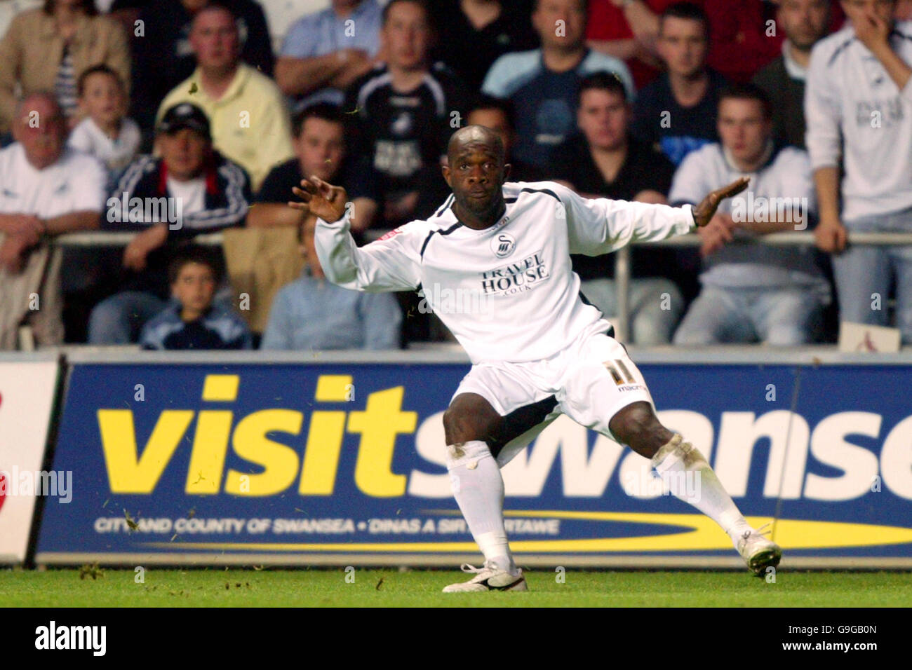 First leg liberty stadium hi-res stock photography and images - Alamy