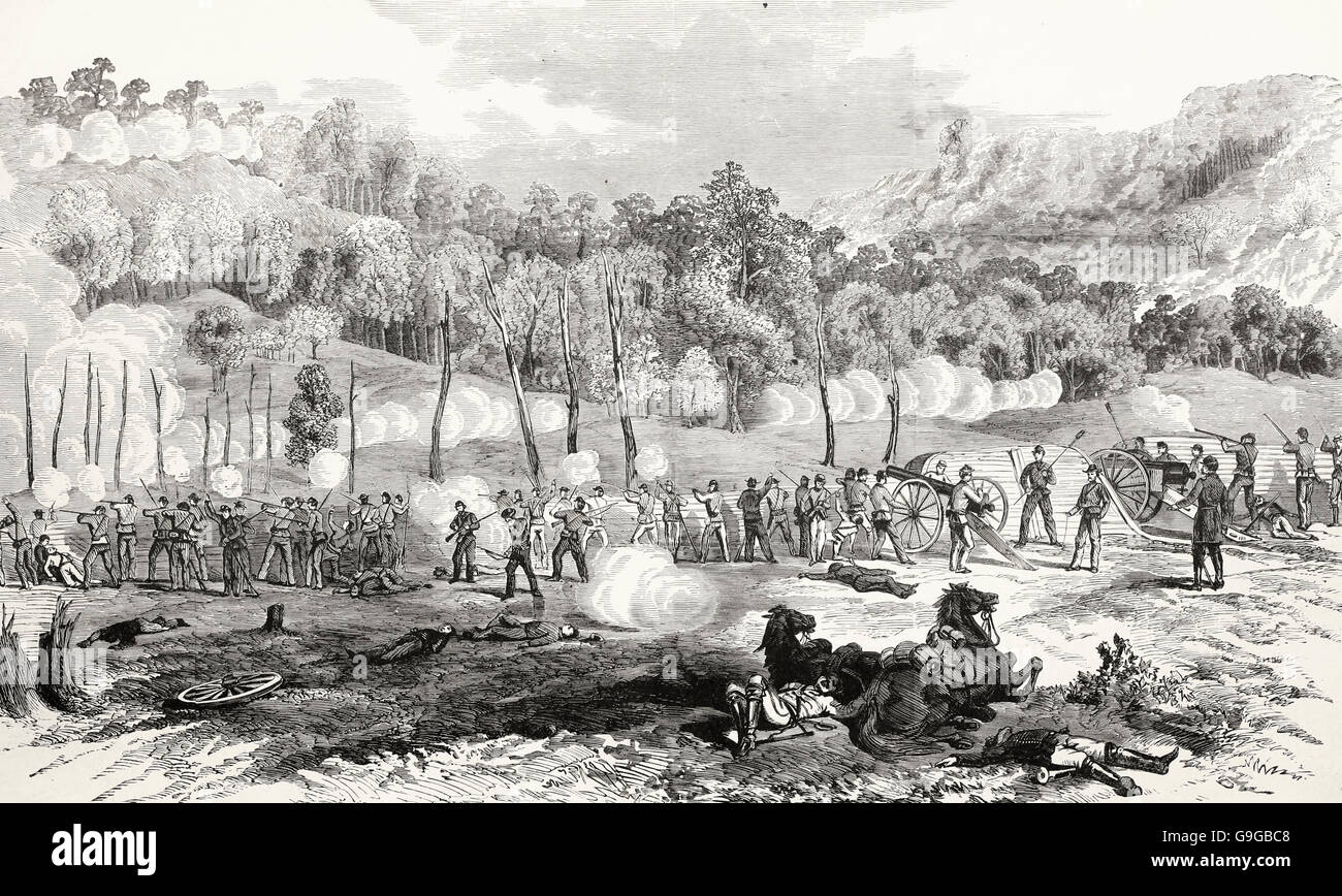 Sherman's campaign in Georgia - The attack of the Fourteenth, Sixteenth ...