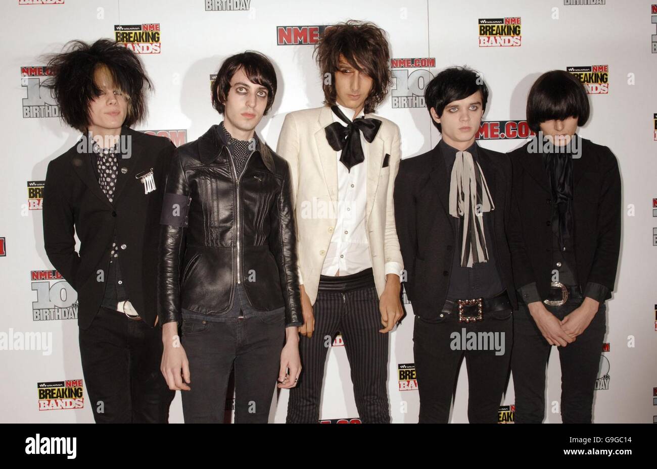 The Horrors arrive for the NME.COM 10th Anniversary Party at Koko in ...