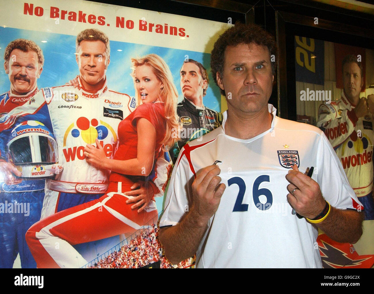 Premiere of Talladega Nights Stock Photo - Alamy