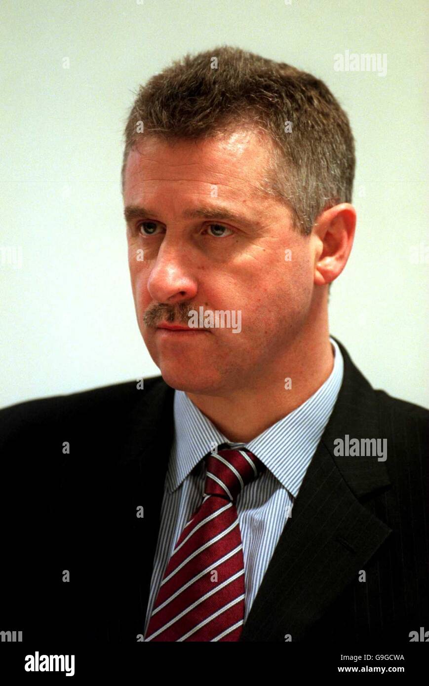 Football Transfer rules briefing Press Conference Stock Photo - Alamy