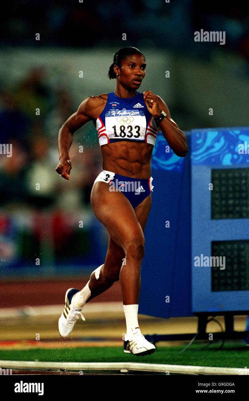 Denise lewis 2000 olympics hi-res stock photography and images - Alamy
