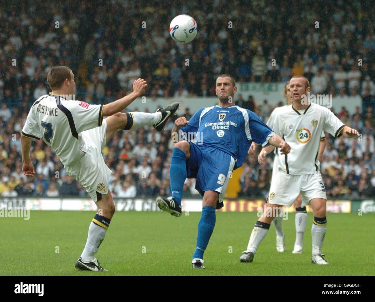 Soccer coca cola championship elland road leeds v cardiff hi-res stock ...