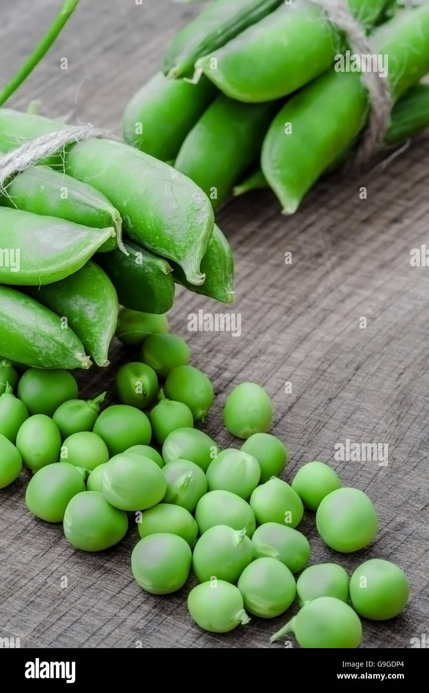 Wooden peas hi-res stock photography and images - Alamy
